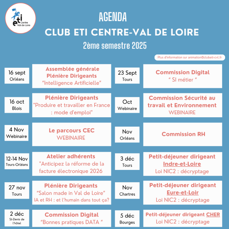 WDK GROUPE PARTNER - Club ETI - Centre-Val de Loire